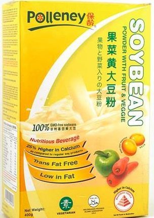 Amazon.com : 2-Pack /Polleney Soybean Powder with Fruit & Veggie/ Blend ...