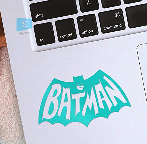 SIGN EVER Batman Logo Stylish Laptop Trackpad Stickers for 15.6 14 13 ...