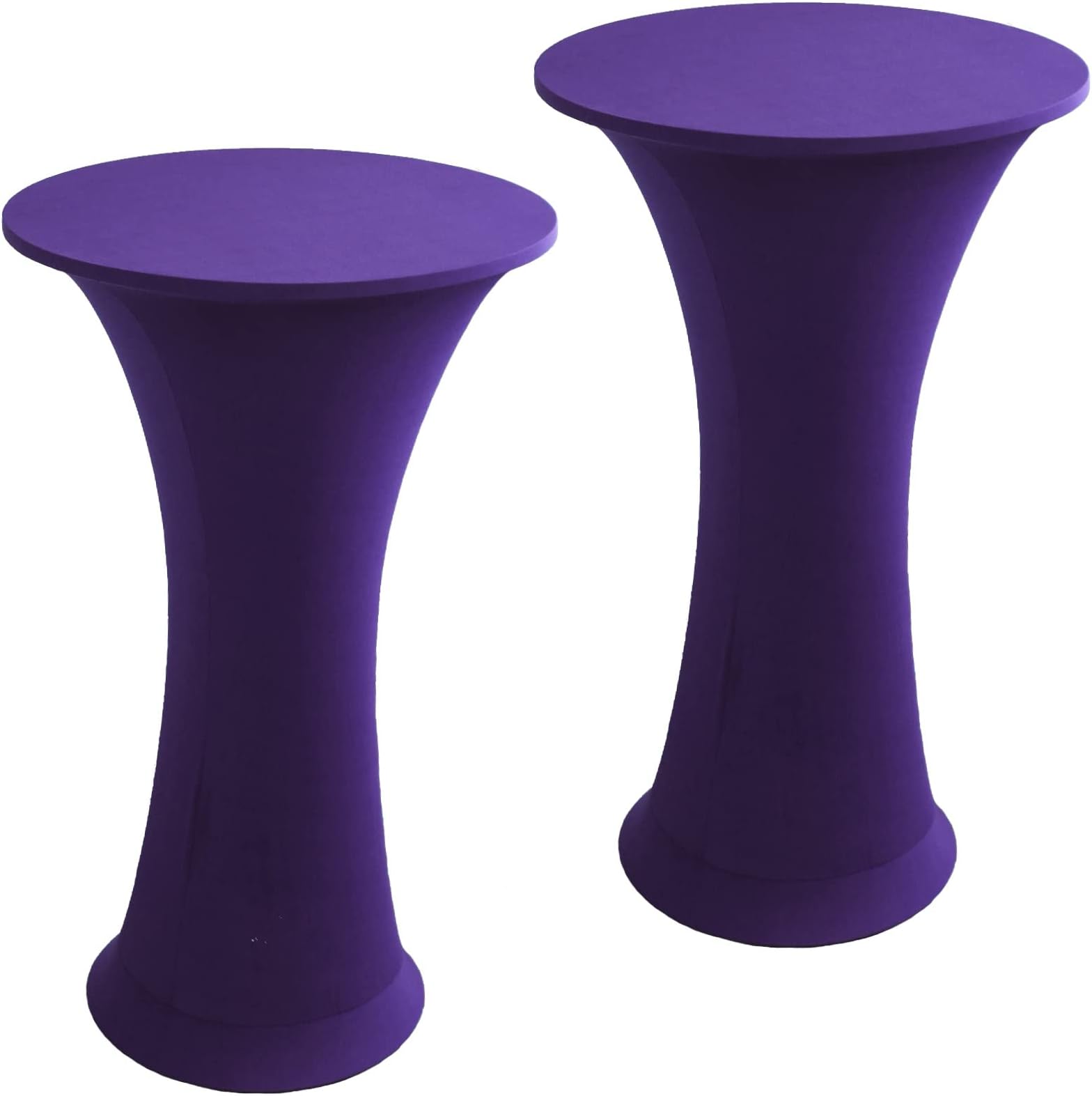 Amazon.com: Boshen 4 Pack Spandex Cocktail Table Cover 24 * 43inch ...