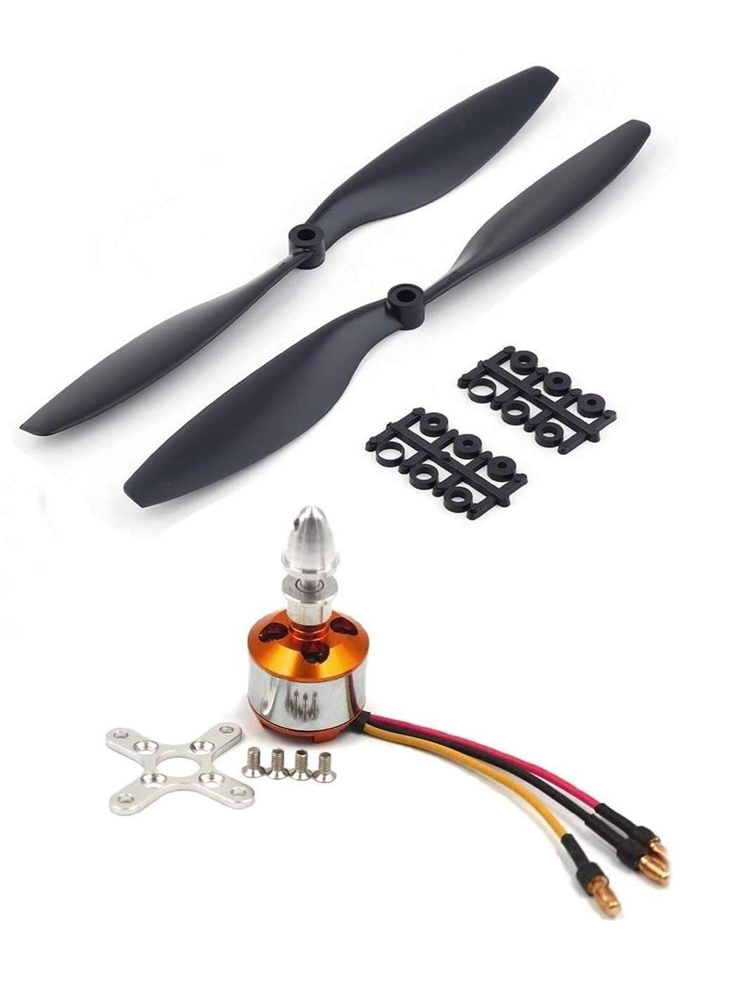 Invento 1pcs 1045 10 Inch Propeller 1600kv Bldc Brushless Motor ...