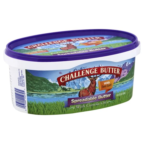 Amazon.com: Challenge Butter Spreadable Butter with Canola Oil, 30 oz ...