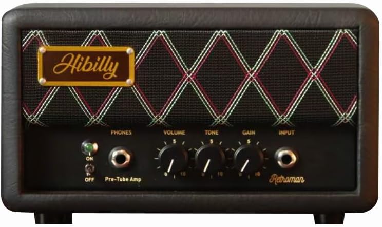 Amazon.com: 2024 Retroman Pre-Tube Guitar Amplifier Head -Compact and ...
