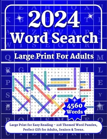 Amazon.com: 4500+ BIG Word Search for Adults: 228 Large Print Engaging ...