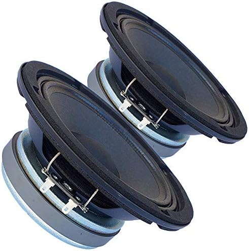 Pair Faital PRO 6FE200 6.5" Midrange Woofer Voice Speaker 8 ohm 260W ...