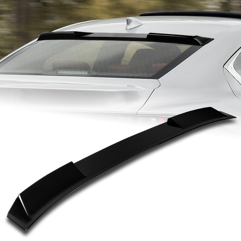 Amazon.com: W-POWER, Rear Window Roof Spoiler Compatible with 2021-2025 ...