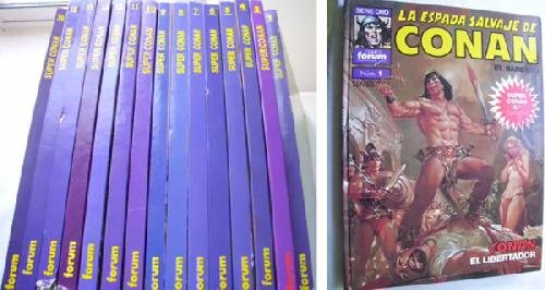 LA ESPADA SALVAJE DE CONAN EL B-RBARO (15 volÀmenes): 9788439513001: Amazon.com: Books