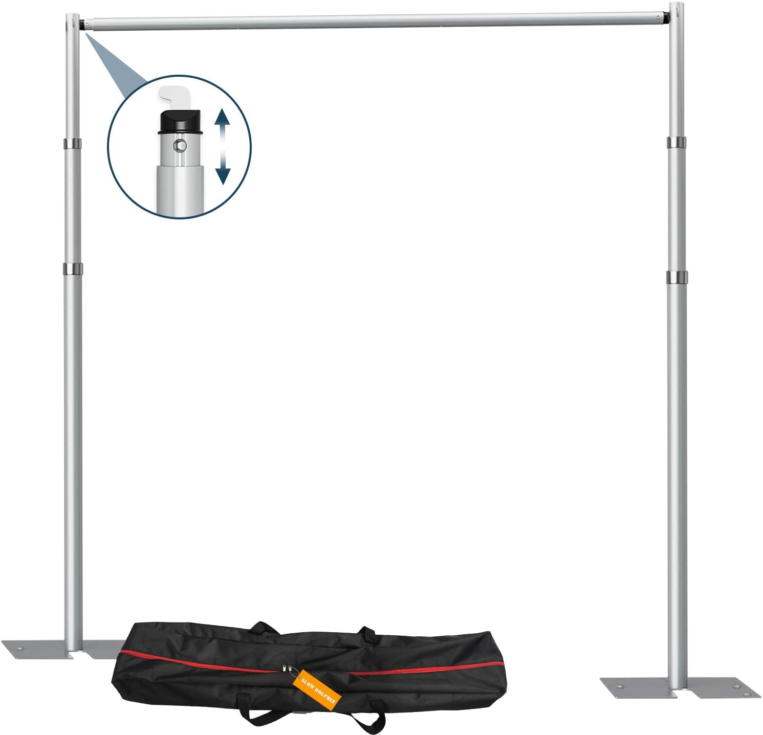 Amazon.com : TOCRETOARE Heavy Duty Backdrop Stand, 10x10ft Pipe and ...
