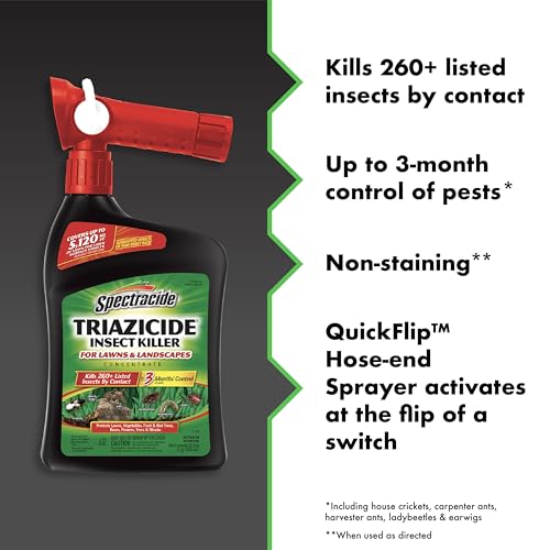 Spectracide Triazicide Insect Killer For Lawns & Landscapes Concentrate ...