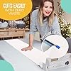 Amazon.com: White Plastic Table Runner Roll in A Slide Cutter Box - 14 ...