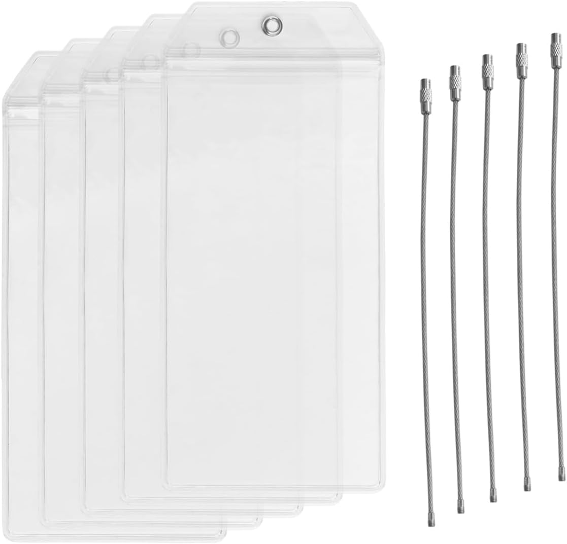 Amazon.com: 5Pack Cruise Luggage Tags,PVC Holders Fitting for Printing ...