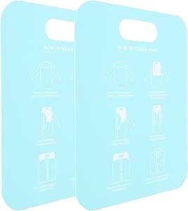 2Pcs Laundry Folding Boards - T Shirts Clothes Folder - Closet Storage ...