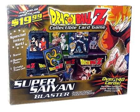 DRAGONBALL Z - Super Saiyan Blaster - Collectible Card Game Set ...