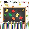 Amazon.com: 360 Pieces Maple Leaves Cutouts Fall Leaf Paper Cut Outs ...