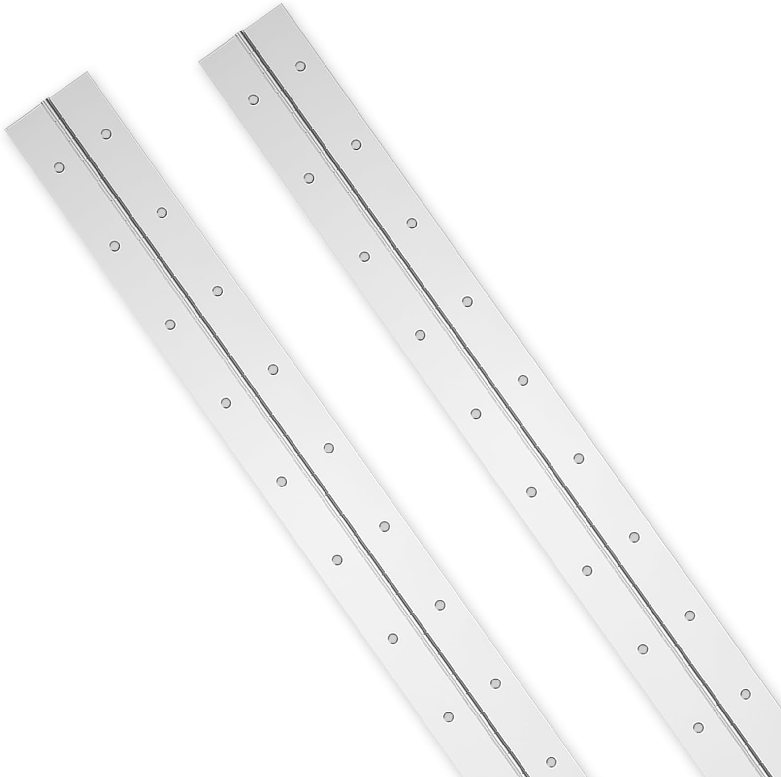2 Packs Heavy Duty Piano Hinge 2" X 20" Stainless Steel Piano Hinge 0. ...