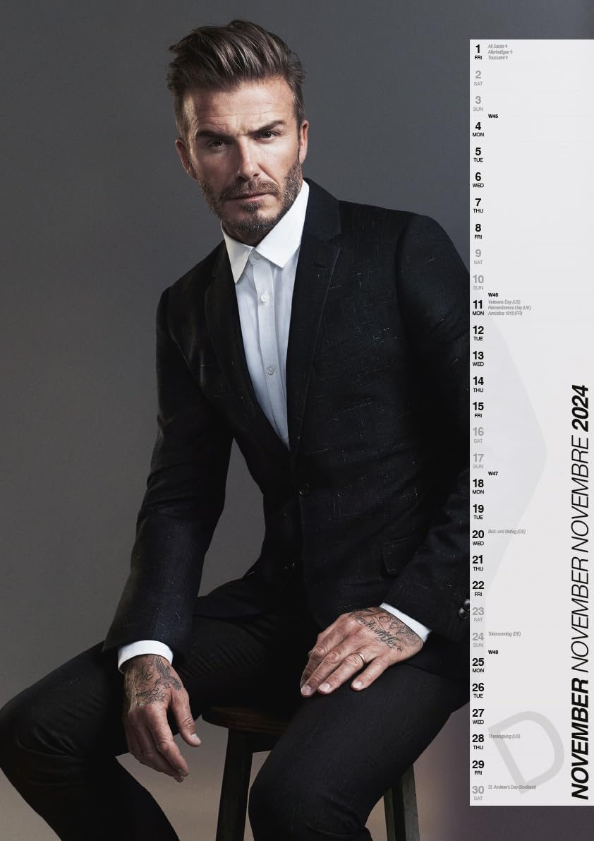 David Beckham 2024 Calendar