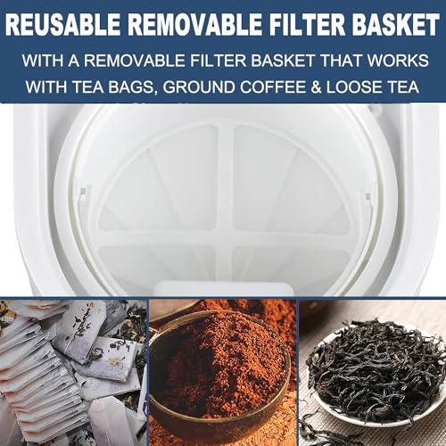 Iced Tea Maker, Brewing System with 2.5-quart Glass Pitcher, sliding ...