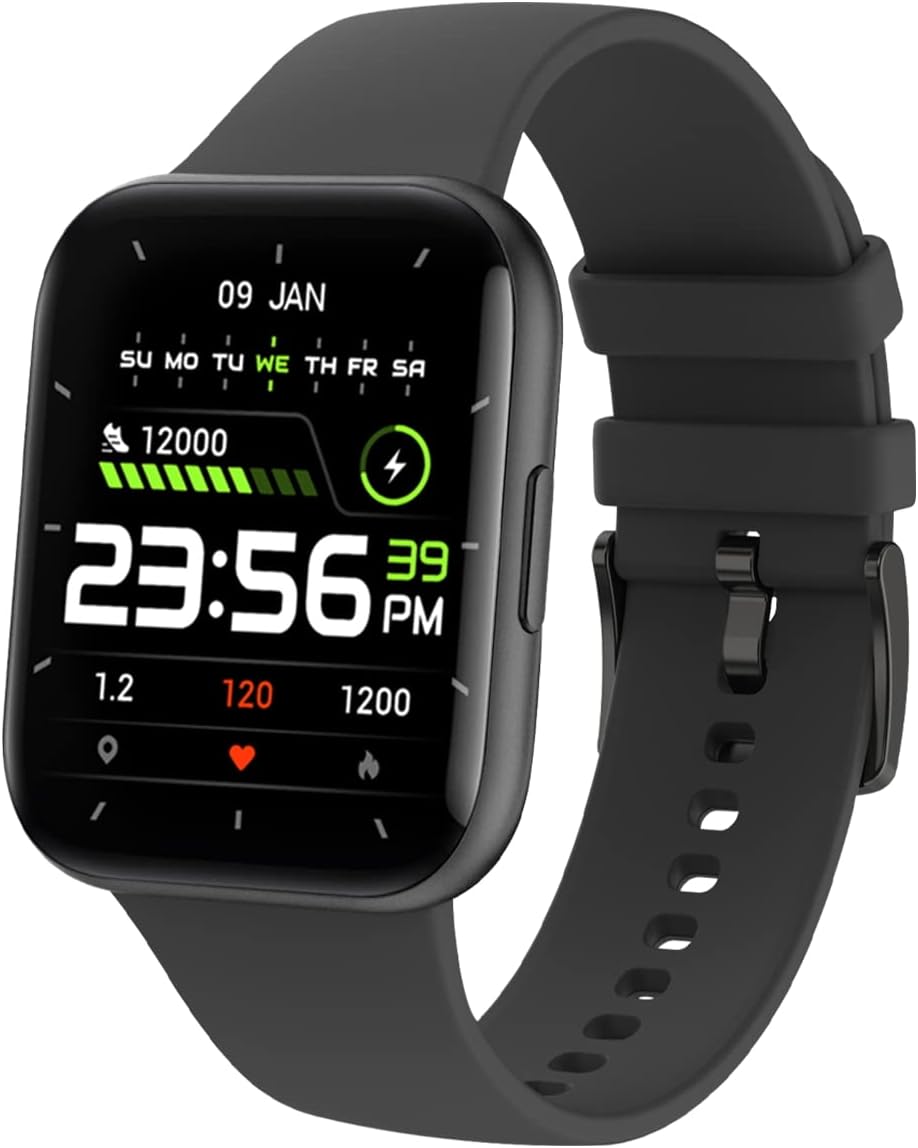 FreshFun Smartwatch Reloj inteligente Deportivo Unisex Pantalla 1.32 ...