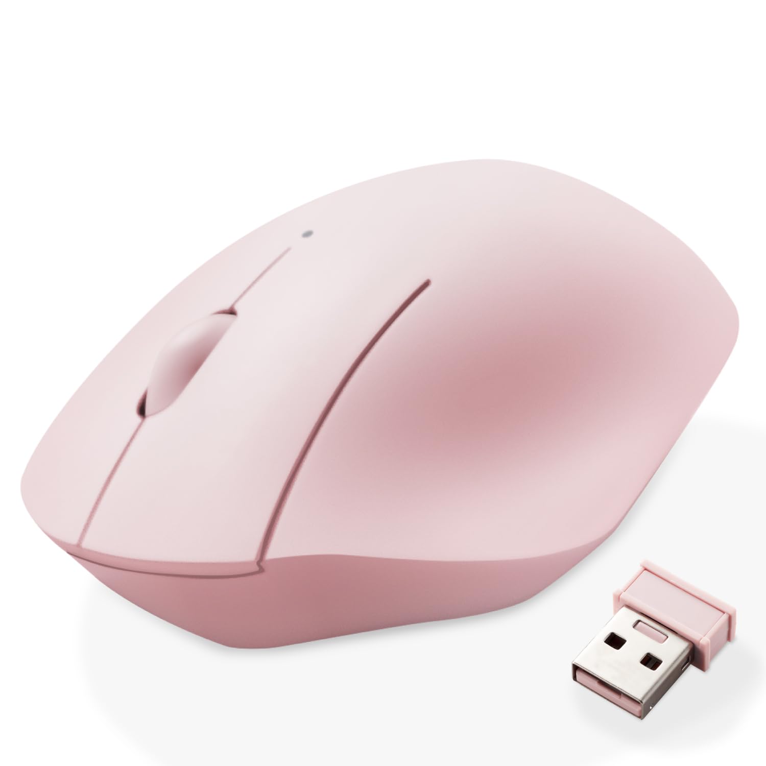Amazon.com: ELECOM Wireless Mouse Ergonomic Shape, 2.4Ghz with Receiver ...