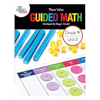 Amazon.com: hand2mind Guided Math by Reagan Tunstall, Grade 4 - Unit 1 ...