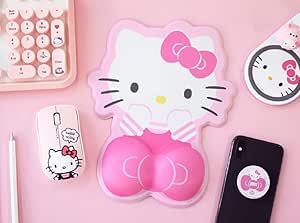 Amazon.com: Hello Kitty Mouse Pad, Mouse Pad with Gel Wrist Support 10. ...