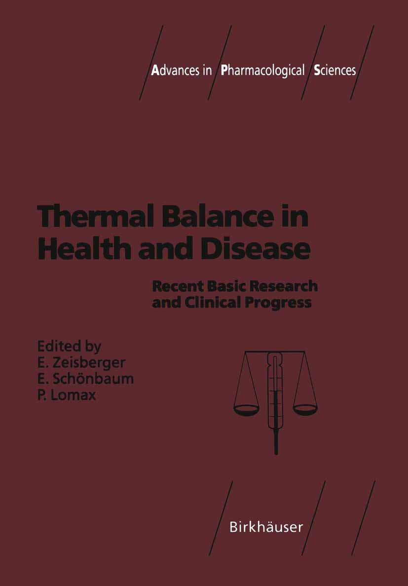 Buy Thermal Balance in Health and Disease: Recent Basic Research and Clinical Progress: Recent ...