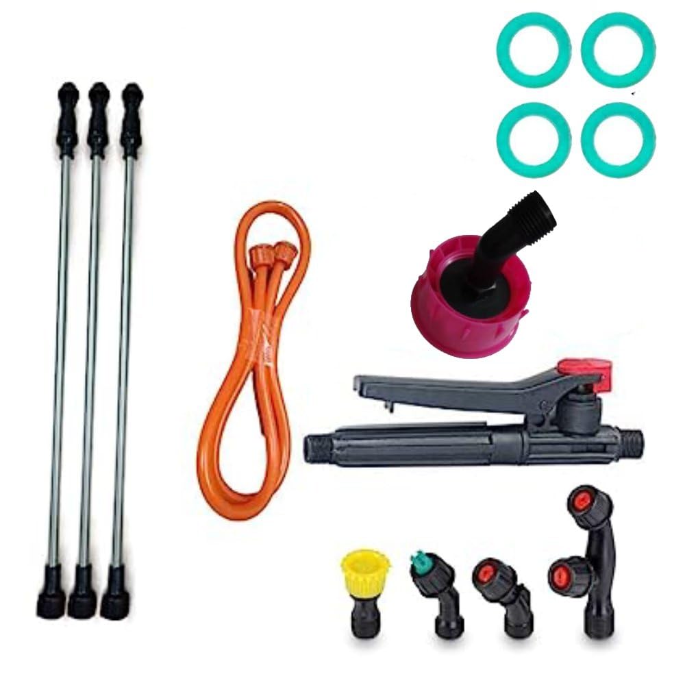 ugrow Agriculture Sprayer Pump 3 Lance With 5 Above Nozzles With Lance ...