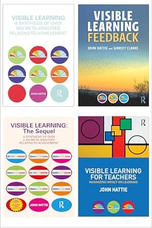 John Hattie Visible Learning 4 Book Bundle: Hattie, John: 9781041090427 ...