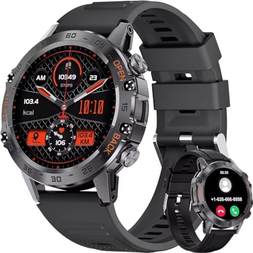 Amazon.com: K52 Smart Watch for Men, Outdoor Bluetooth Sports Watch, 1 ...