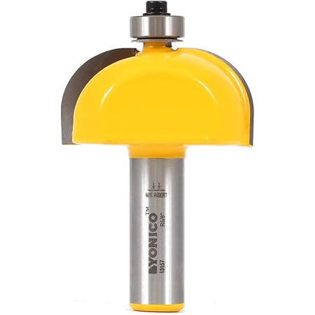 Yonico Router Bits Edge Forming Cove Set 5 Bit 1/2-Inch Shank 13522 ...