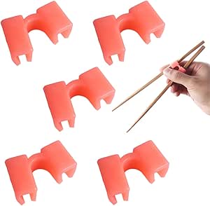 Amazon.com: 5 Pcs Reusable Chopstick Helpers Training Chopsticks Hinges ...