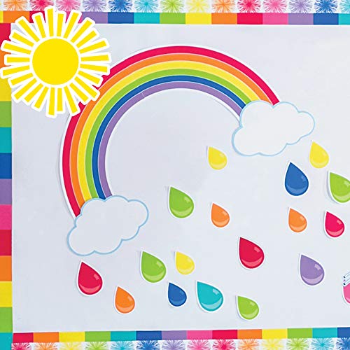 Snapklik.com : Hello Sunshine Giant Rainbow Bulletin Board Set