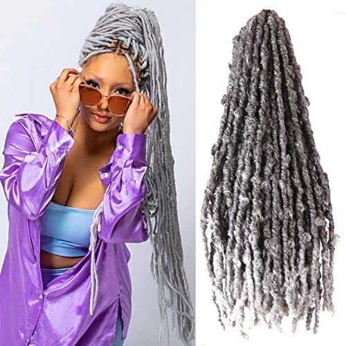 36inch Long Butterfly Locs Crochet Hair 4 Packs Long Faux Locs Crochet ...
