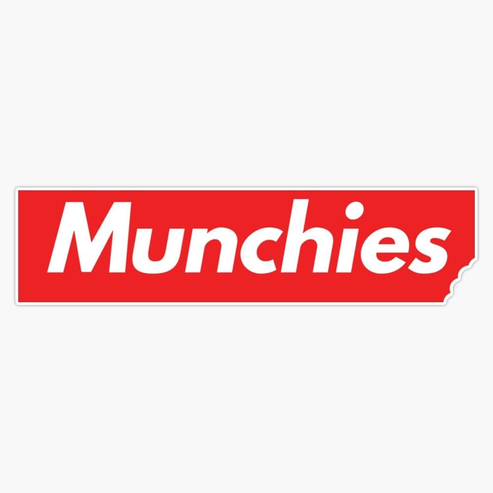 Amazon.com - Munchies 420 Stoner Sticker Vinyl Bumper Sticker Decal ...