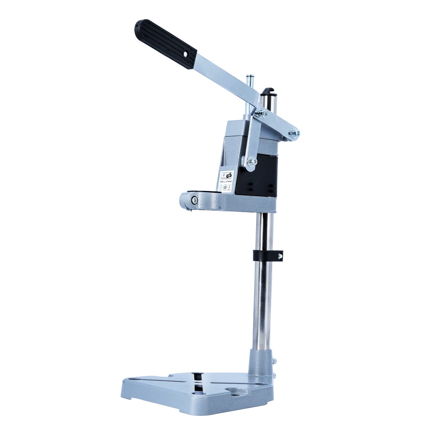 JPT Drill Machine Stand Heavy Weighted Cast Iron Base - Bench Press Jig ...