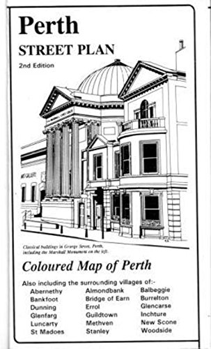 Buy Perth Street Plan: Coloured Map of Perth - Also Including Abernethy ...