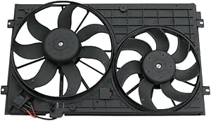 Amazon.com: DTYSBFD Radiator and Condenser Cooling Fan Blade Plastic ...