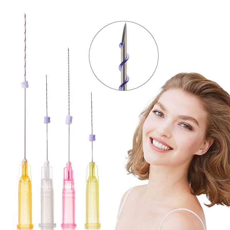 NW Pdo Threads Face Lift Mono Sharp Mono ScrewType Corea Labios Lisos de larga duración Hilos de ...