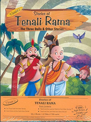 Buy TENALI RAMA STORIES IN 4 PARTS SET Multi-colour Book Online at Low ...
