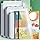 AADIVY 60 Pcs- 3 Different Sizes -20 Each, Transparent Paper Sticker ...