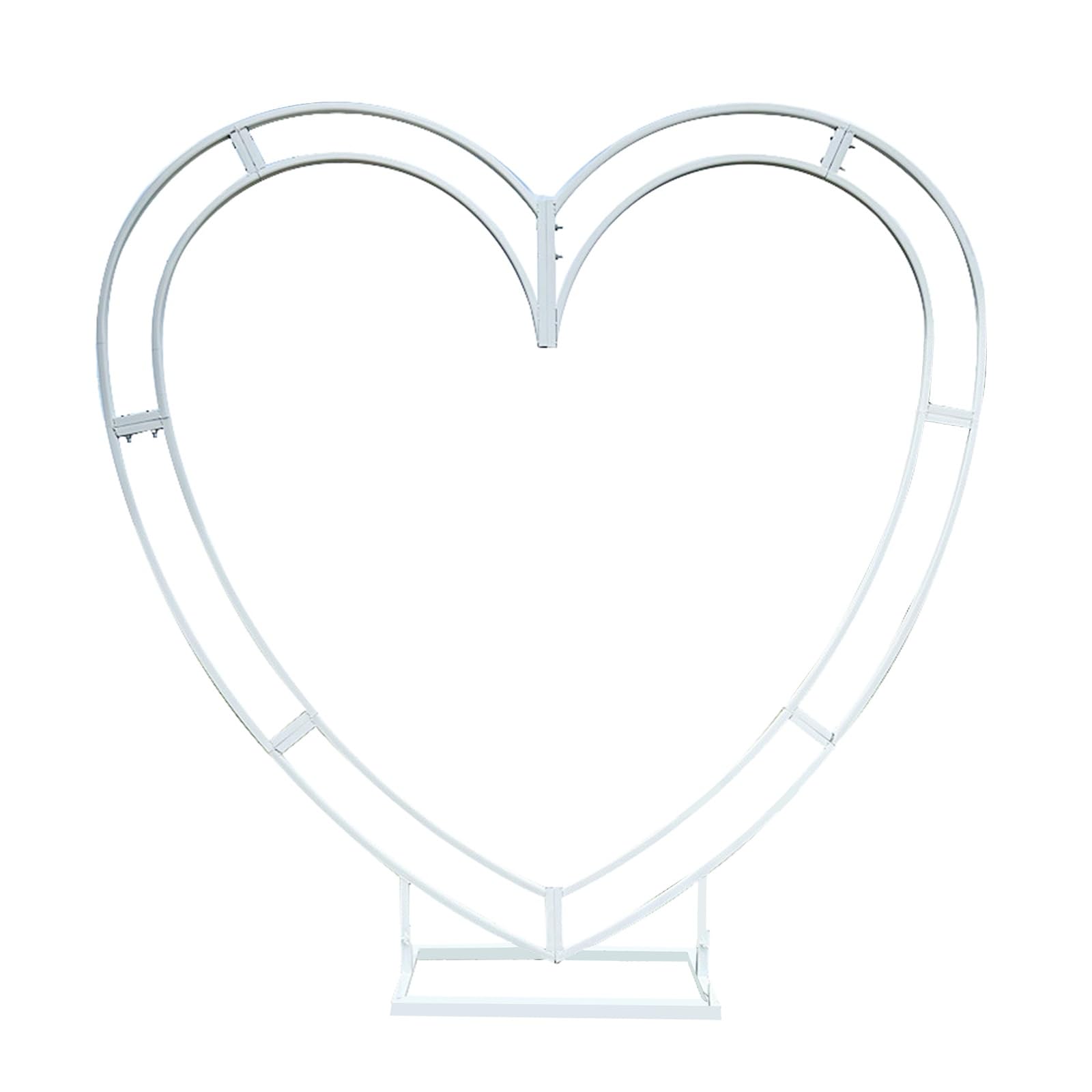 Snapklik.com : Yclty Arch Backdrop Stand, 6.5ft Wedding Arch, Heart ...