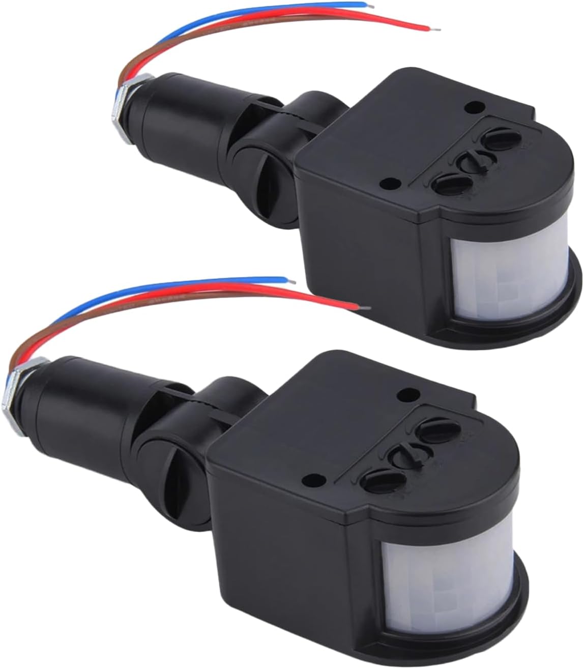 Amazon.com: 2Pcs Infrared Pir Motion Sensor Detector Wall Light Switch ...