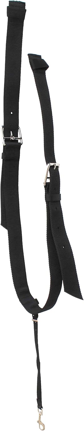 Amazon.com : CHALLENGER Horse Horse Western Riding Cinch Girth Black ...