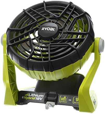 Amazon.com: RYOBI ONE+ 18V Cordless Hybrid WHISPER SERIES 14 in. Air ...