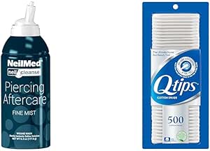 Amazon.com: NeilMed NeilCleanse Piercing Aftercare Fine Mist 6.3 Fluid ...