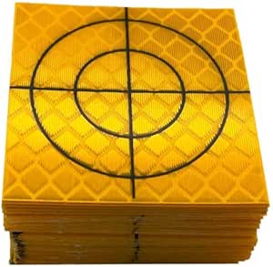 Amazon.com: 10/20/50Pcs Reflector Sheet 30X30mm Reflective Tape Target ...