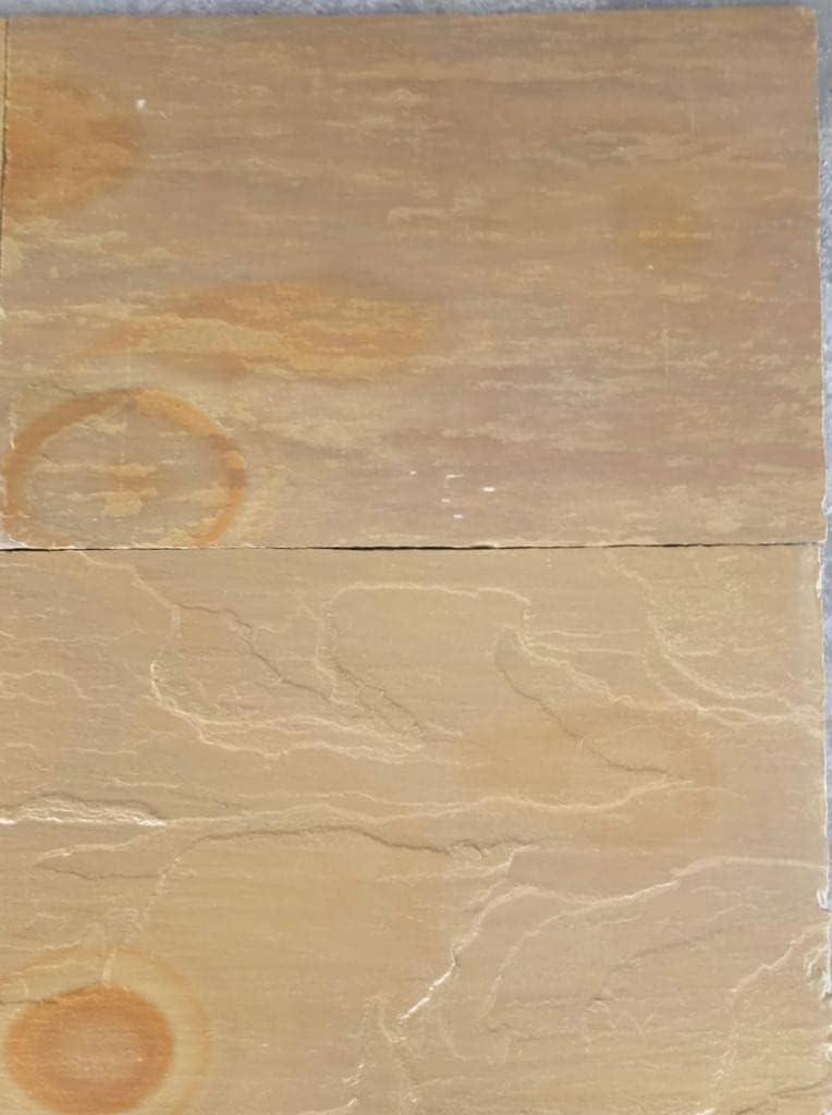 Universal Paving Rippon Buff Riven Indian Sandstone 48 Flags Paving ...