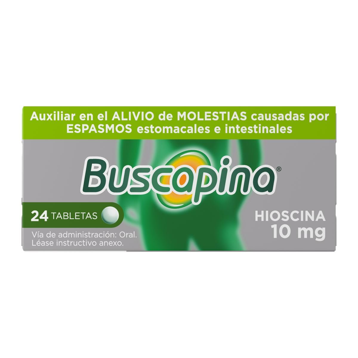 Buscapina, 24 Tabletas 10 Mg, 1 gramo, 1 : Amazon.com.mx: Salud y ...