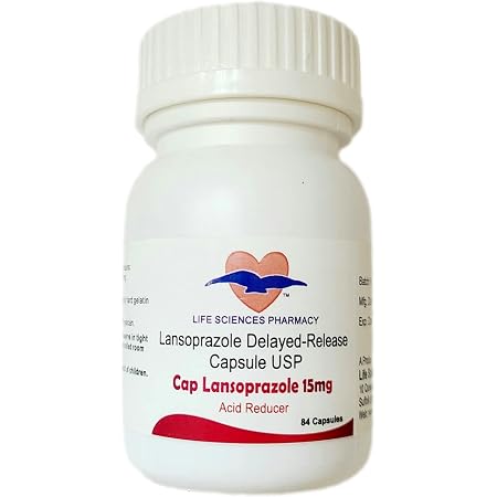 Amazon.com: HealthCareAisle Lansoprazole 15 mg – 42 Delayed-Release ...