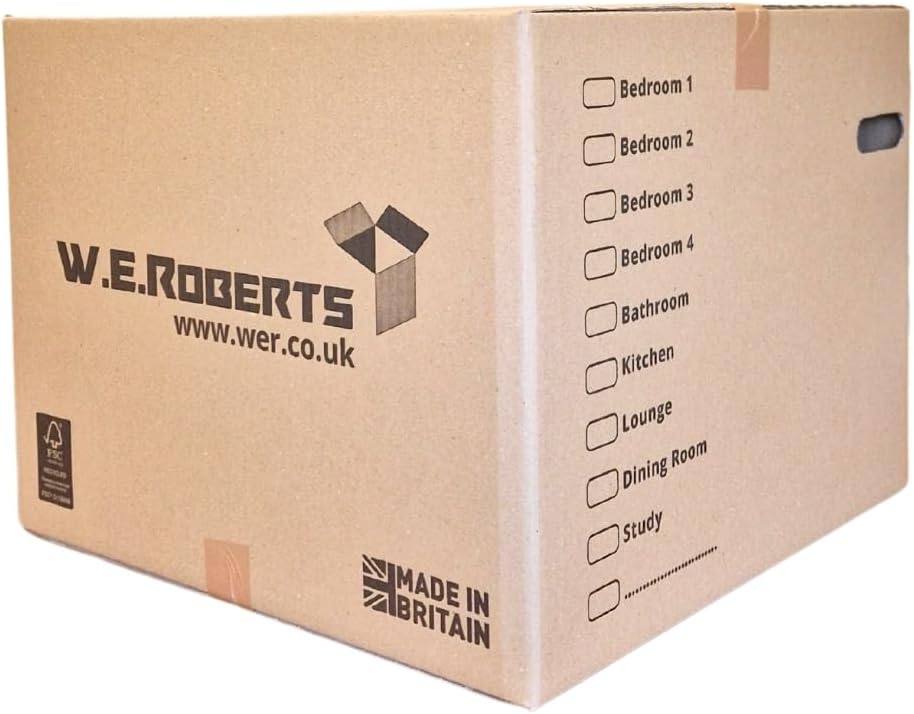 10 Strong Extra Large and 10 Large Strong Cardboard Storage Packing ...