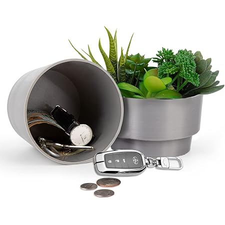 Livebe Flower Pot With Hidden Safe & Secret Compartment,Secret Stash ...